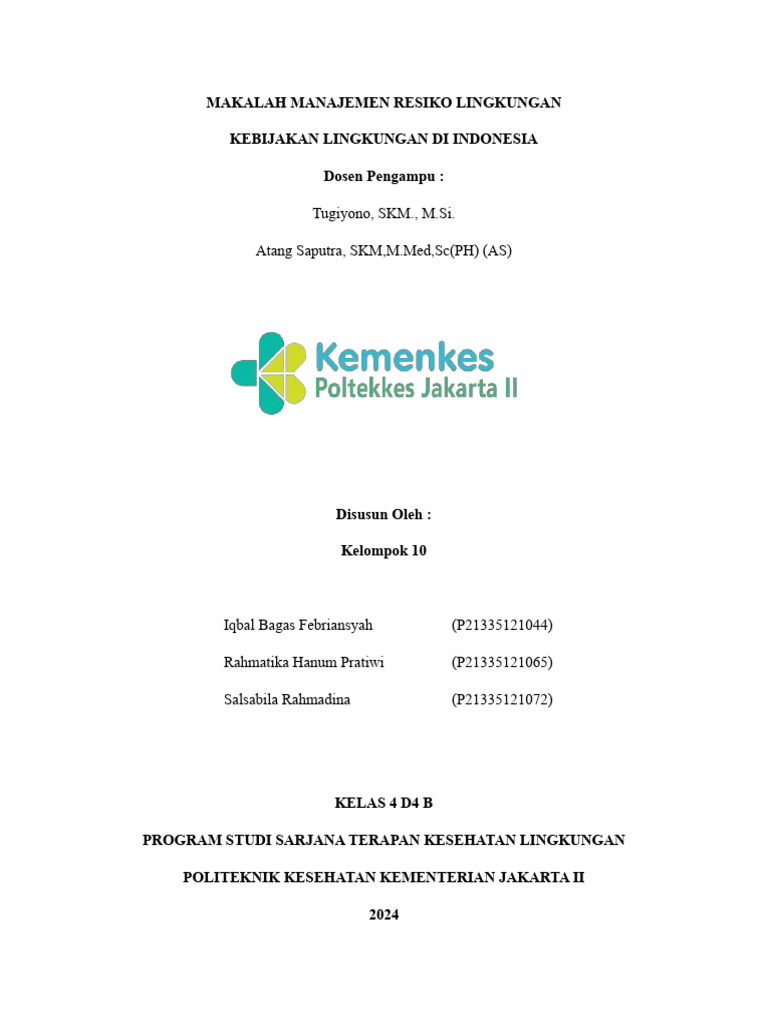 KEL 10_KEBIJAKAN DI INDONESIA | PDF