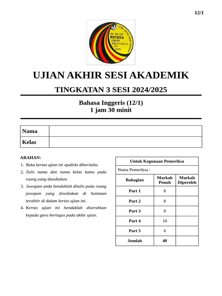 SAMPLE COMPLETED UASA Template MR Form 3 2024 - RuE (QP) | PDF