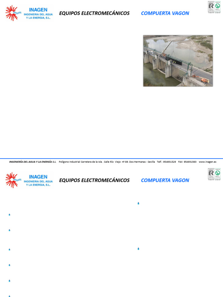 Ficha Compuerta Vagón | PDF