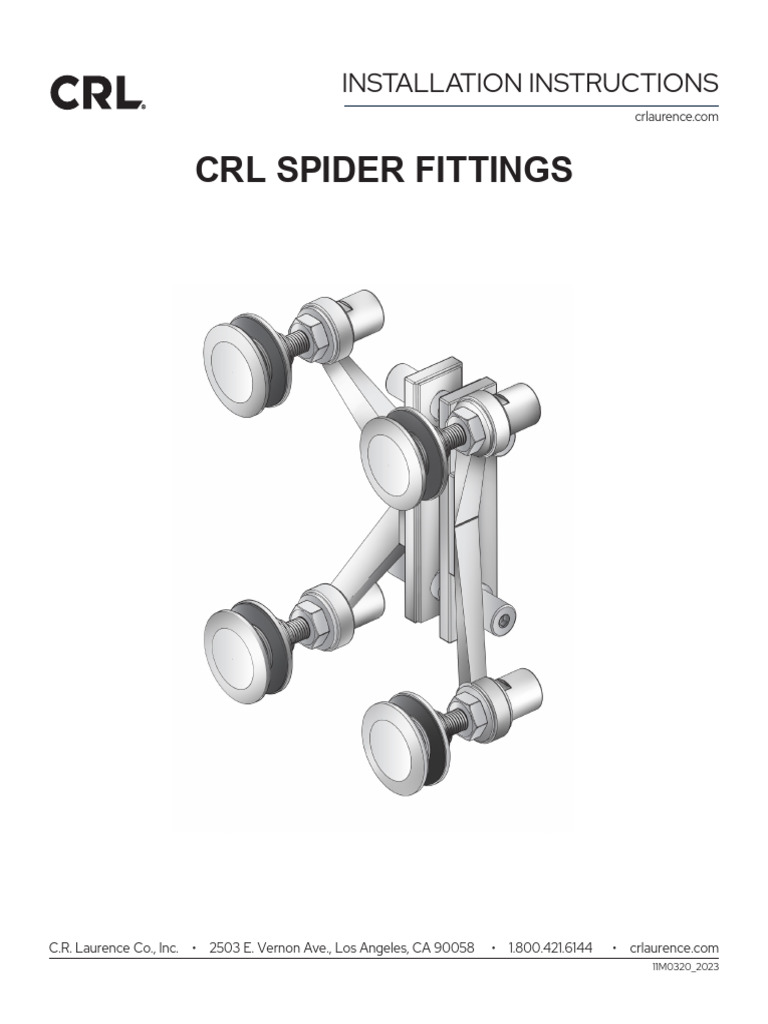 Spider Fitting Installation Instructions | PDF