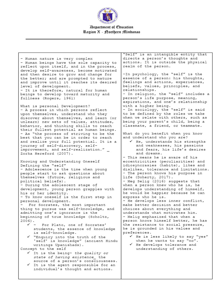 PERDEV_HANDOUTS-MIDTERM-1 | PDF