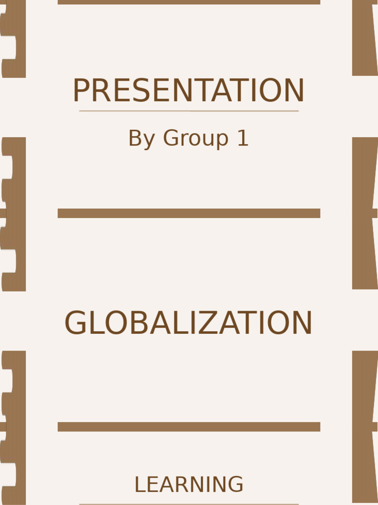 Globalization | PDF