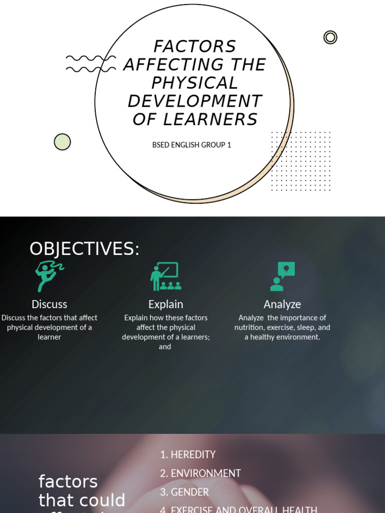 Factors Affecting Physical Development | PDF