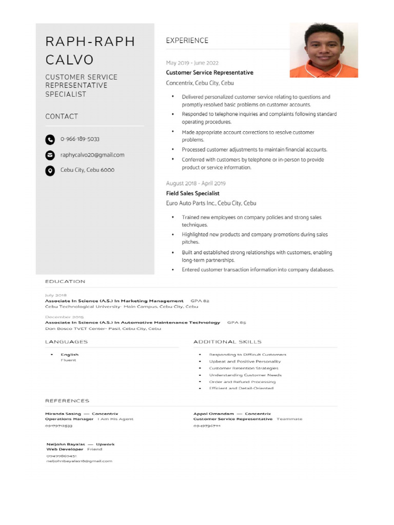 Raphy Resume | PDF