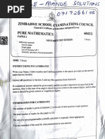 Computer Science ZIMSEC Nov 2023 | PDF | Databases | Sql