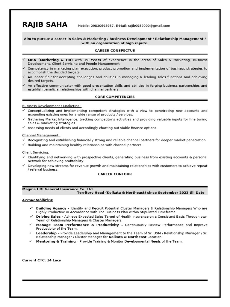 Rajib Saha (New CV) | PDF