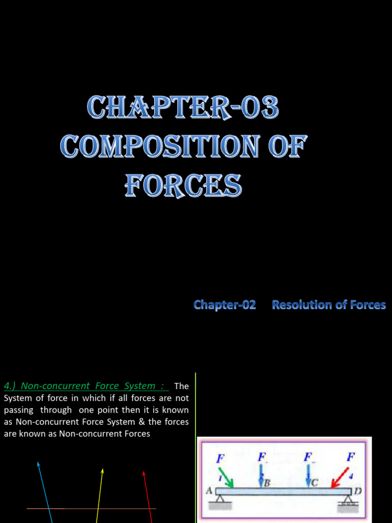 03 Composition of Forces Example | PDF