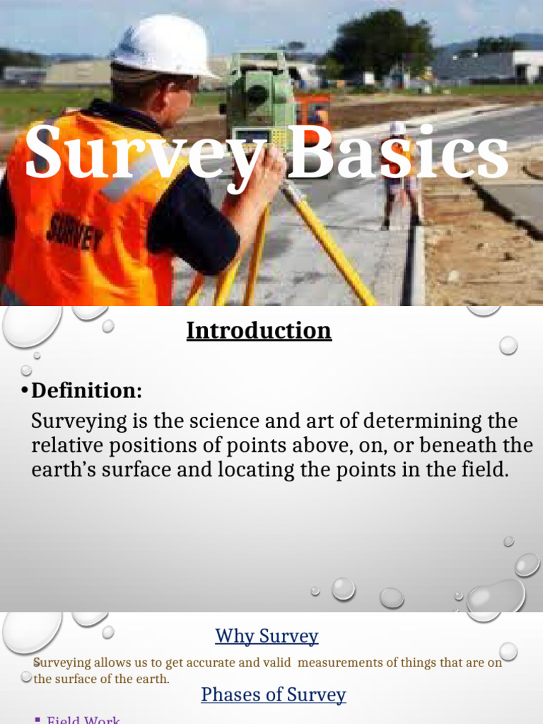 Surveybasic 191018120837 | PDF
