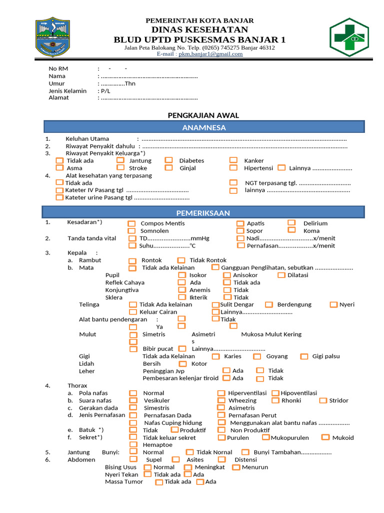Form Askep Individu | PDF