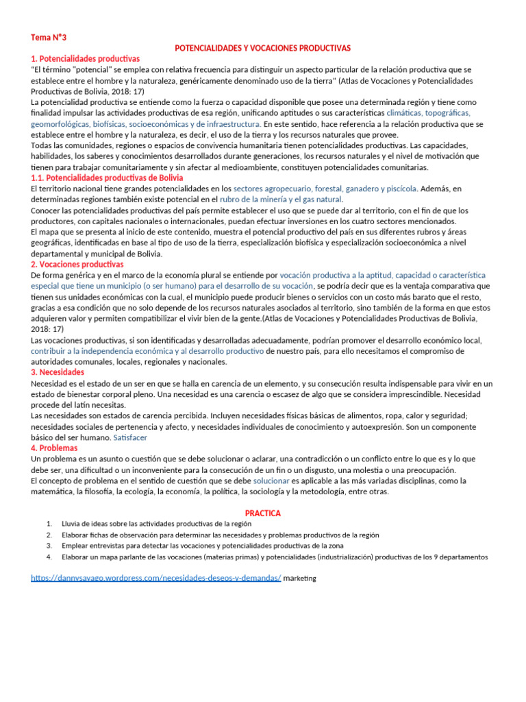 Tema 3 - 3º Sec | PDF