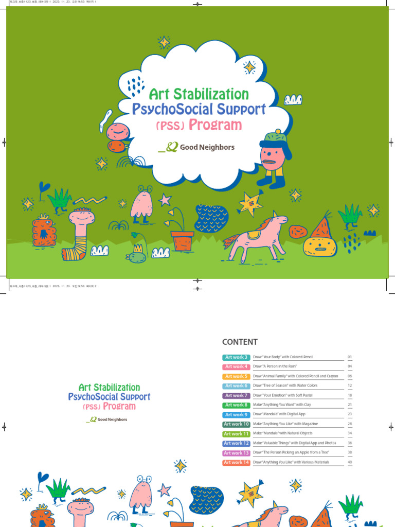 Art Stabilization PSS Workbook 1 | PDF