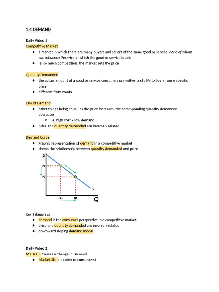AP MACRO 1.4 Notes | PDF
