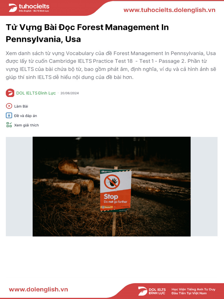 Forest Management in Pennsylvania, USA | PDF