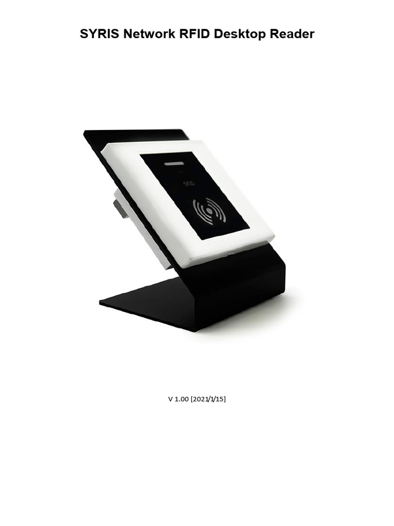 SYRIS Network RFID Desktop Reader | PDF