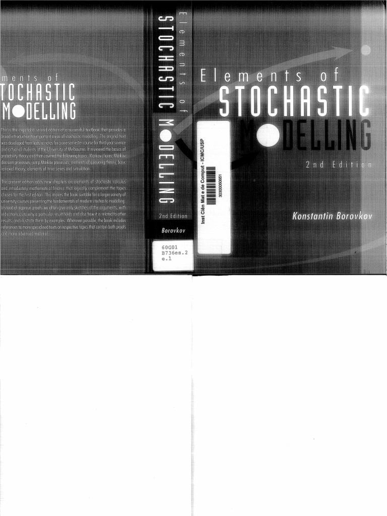 Konstantin Borovkov - Elements of Stochastic Modelling-World Scientific ...