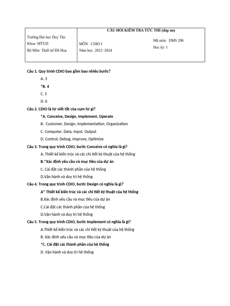 Answer Keys Pop Quiz | PDF