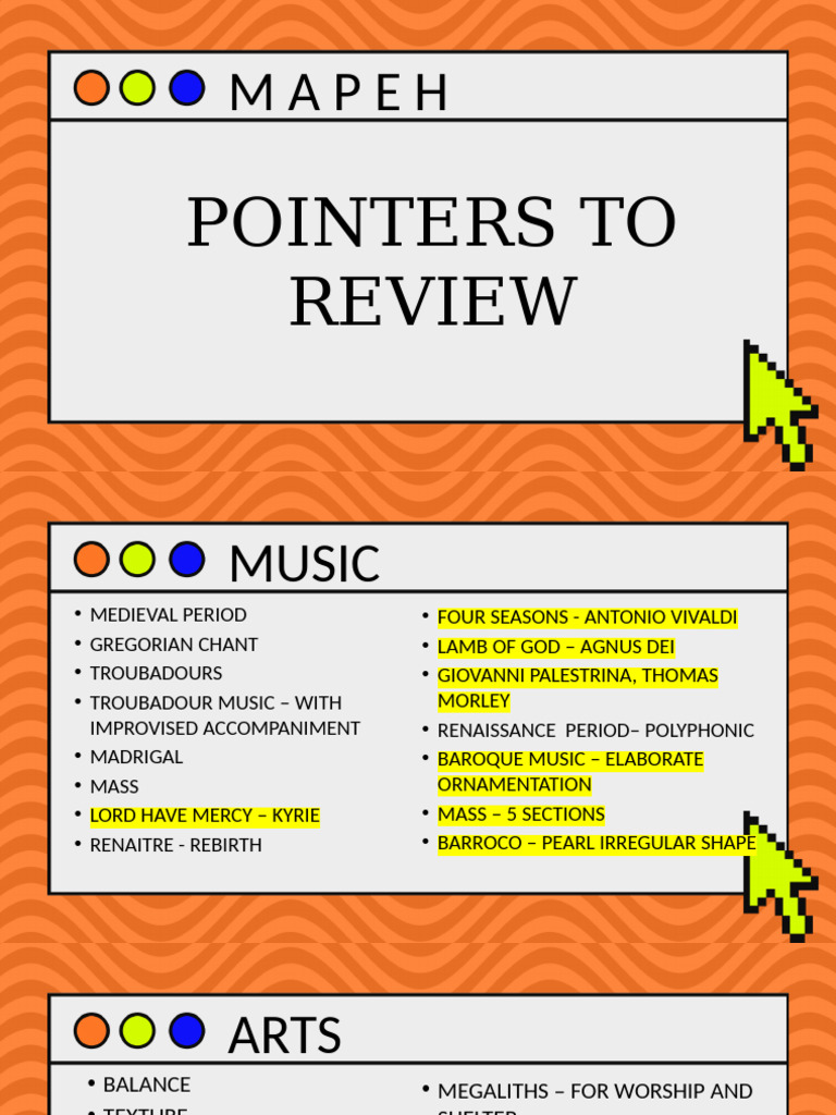 MAPEH 9 1st Quarter | PDF