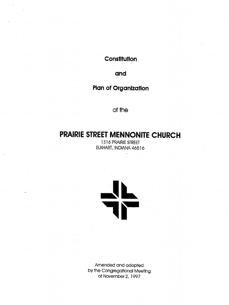 1997 PSMC Constitution and Plan of Organization | PDF