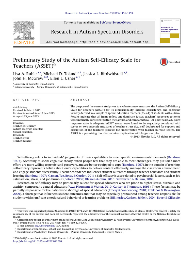 Autism 14 | PDF