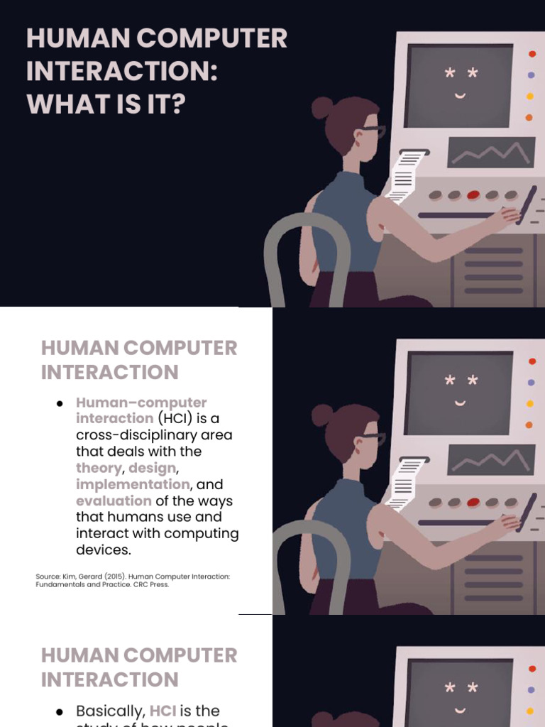 Human Computer Interaction - Week 1 | PDF | Human–Computer Interaction | Art