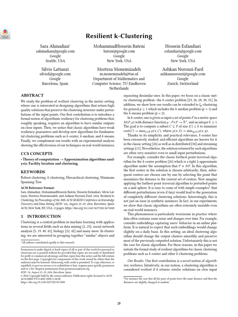Cluster Paper | PDF
