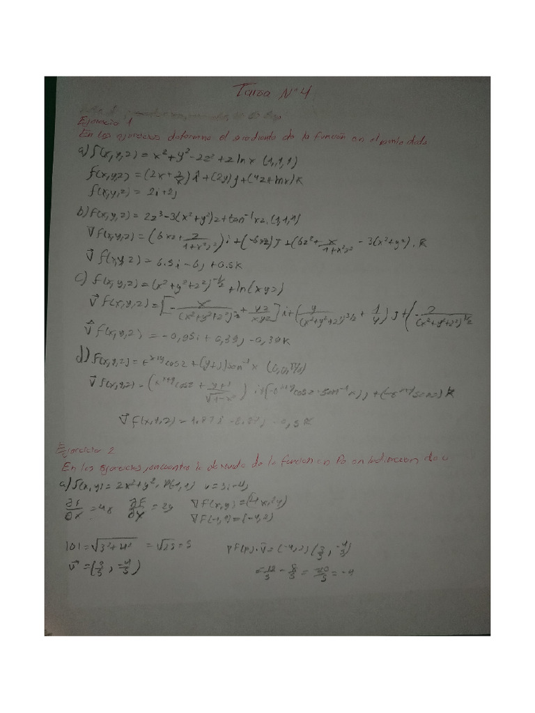 Mat 102, INGELÉCTRICA, TAREA4, JHOELTUMIRI | PDF
