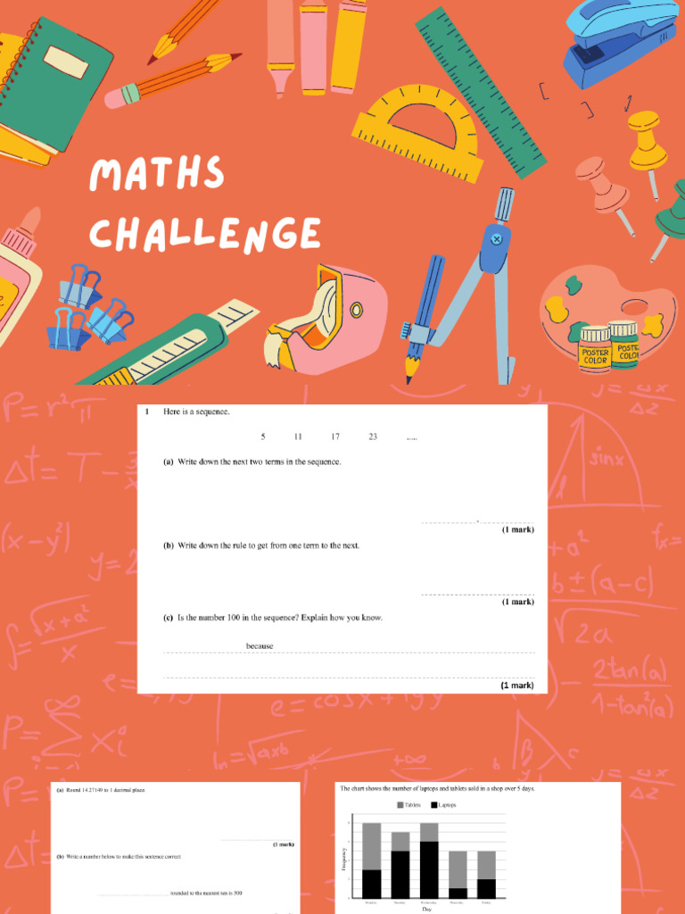 Year 8 Maths Challenge | PDF