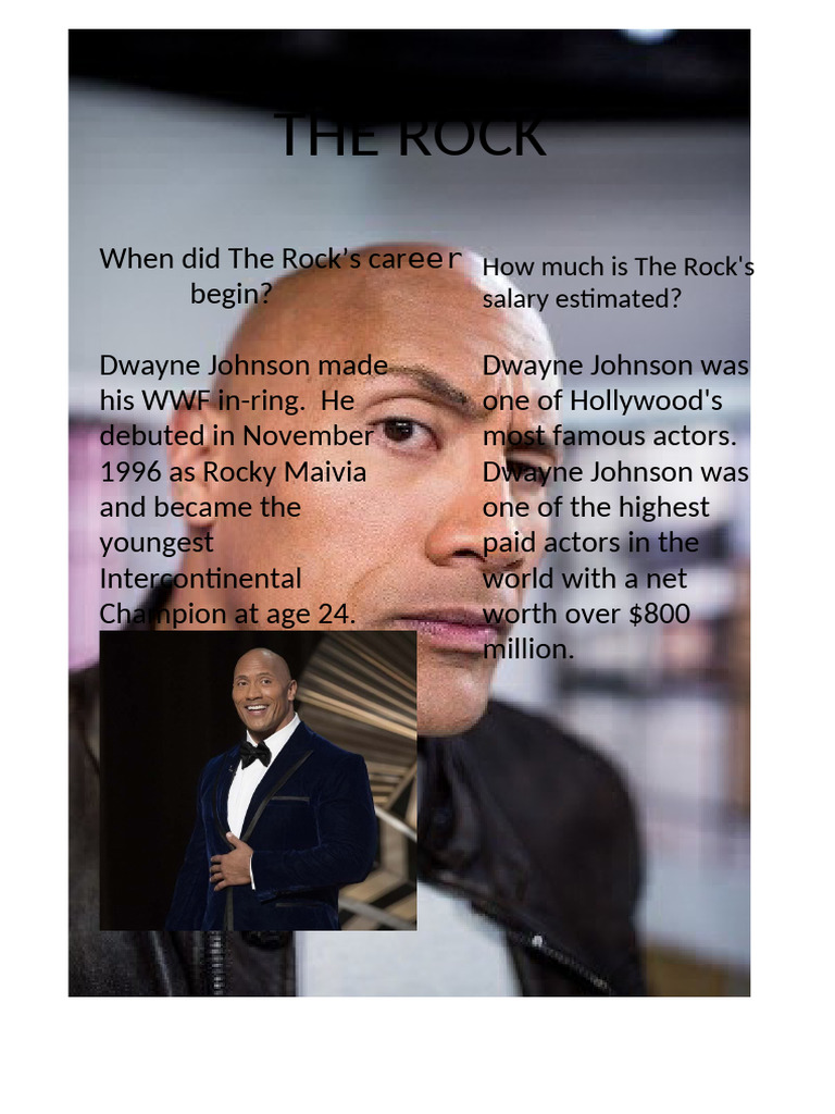 THE ROCK | PDF