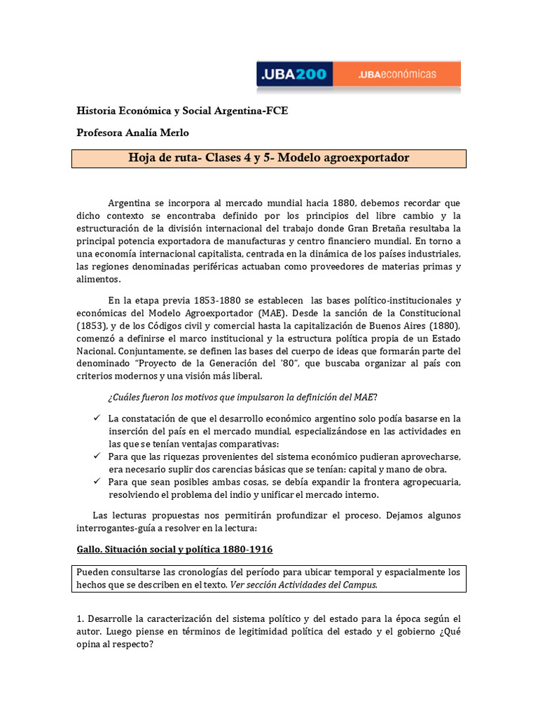 HESA. Clases 4 y 5 | PDF