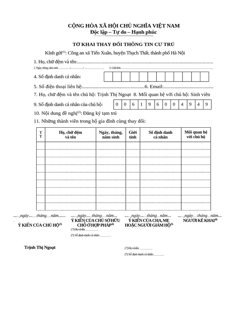 Mẫu CT01 TT66.2023.BCA | PDF