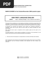 AQA GCSE English Language Paper1 Mark Scheme and Model Answers | PDF