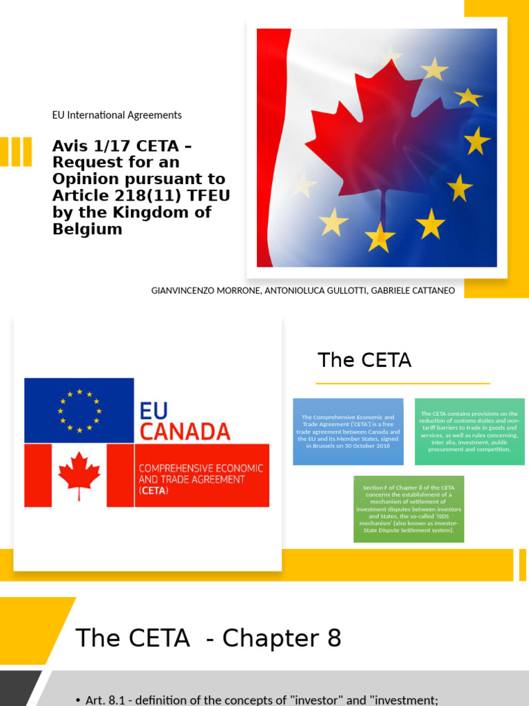 CETA | PDF