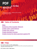 Ariba PR and GR Creation Guide | PDF | Receipt | Computing