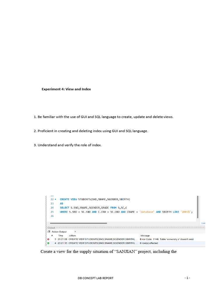 DB - Lab - 4 2020380065 - Ahmed - Ghazi | PDF