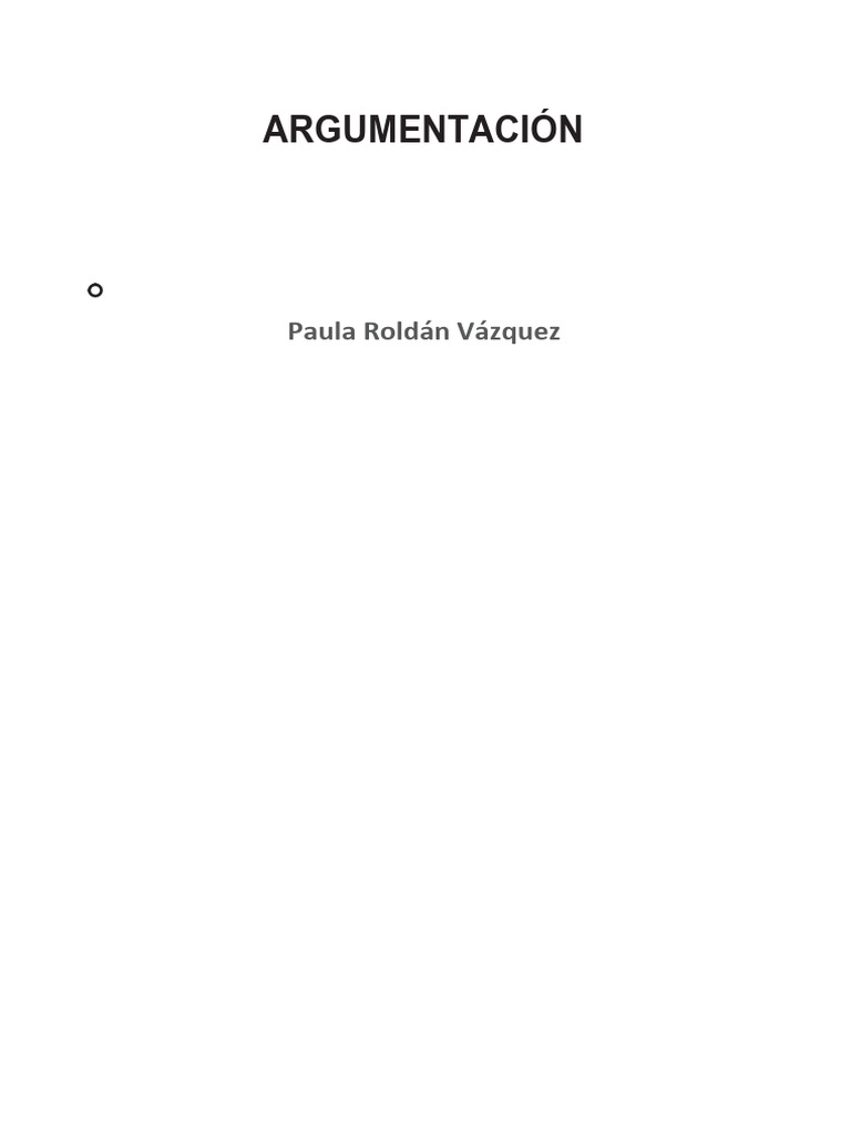 Roldán Vázquez Argumentación en Pedro Gómez (201 - 240828 - 135813 | PDF