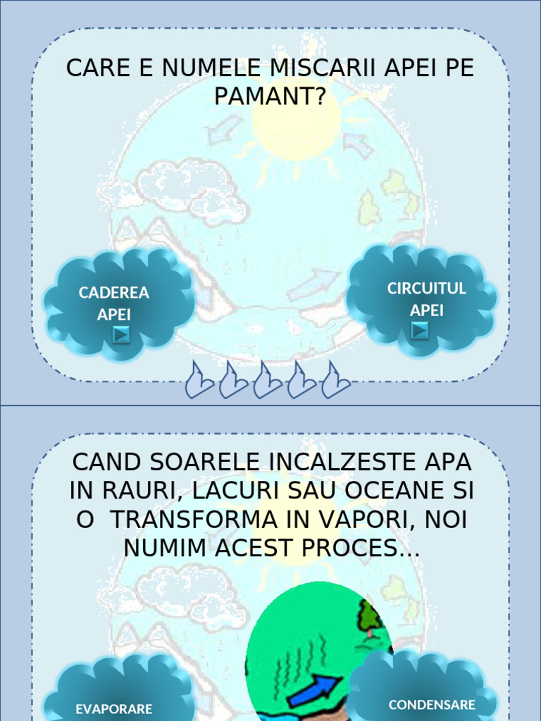 Circuitul Apei in Natura | PDF