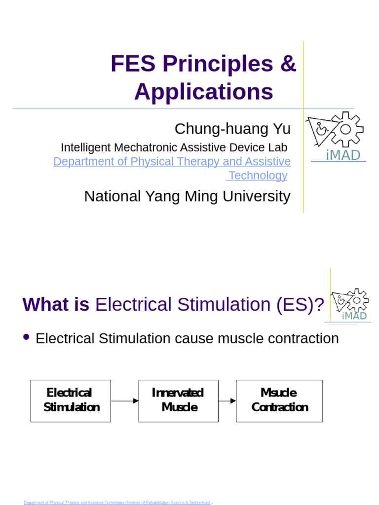 Functional Electrical Stimulation | PDF