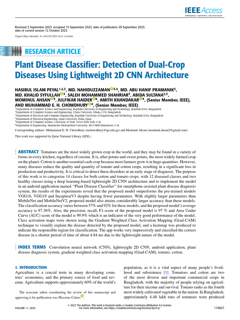 Plant Disease Classifier Detection of Dual-Crop Diseases Using ...