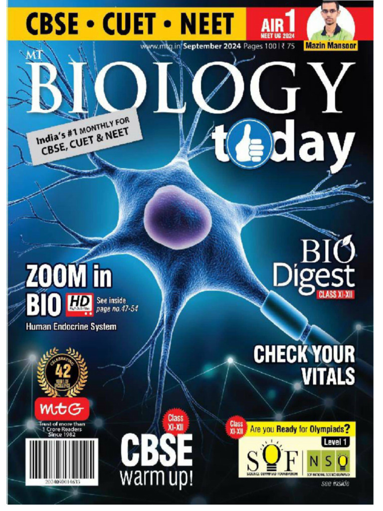 Biology Today September 2024 HD... | PDF