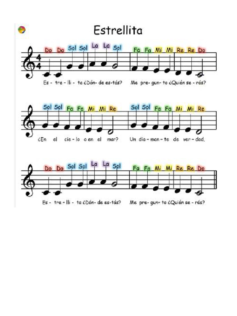 Estrellita | PDF