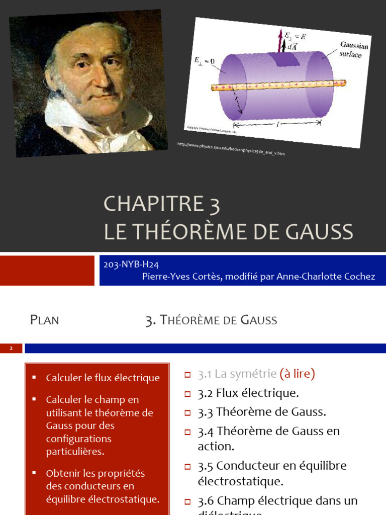 203 NYB C3 Theoreme de Gauss 8 | PDF