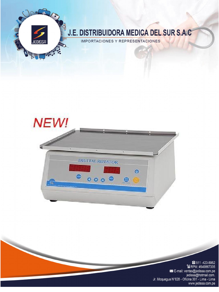Rotador Serológico Digisystem DSR-28D-N1 | PDF