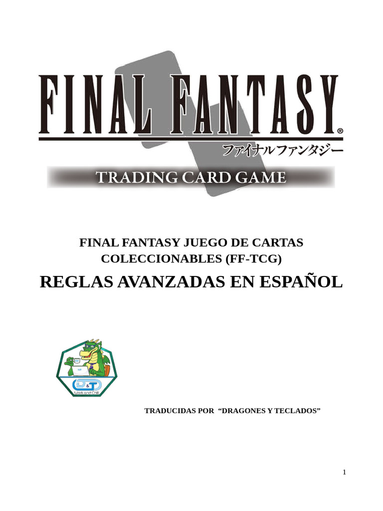 Reglas Final Fantasy | PDF