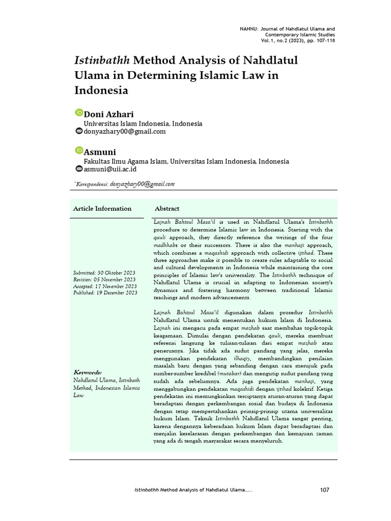 Jurnal Doni Azhari | PDF