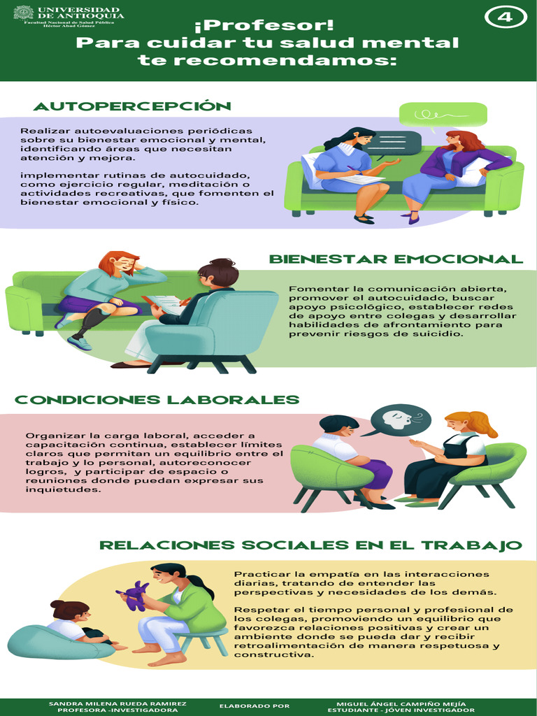 ¡Profesor! para Cuidar Tu Salud Mental Te Recomendamos | PDF