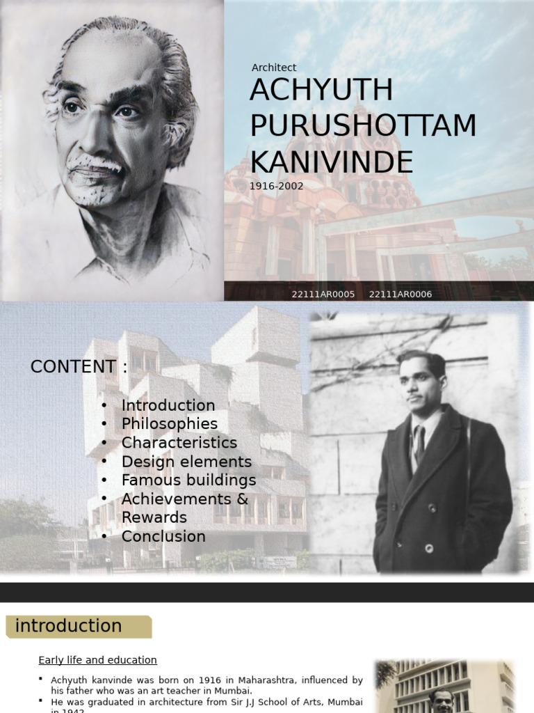 Achyuth Kanivinde PPT 1 | PDF