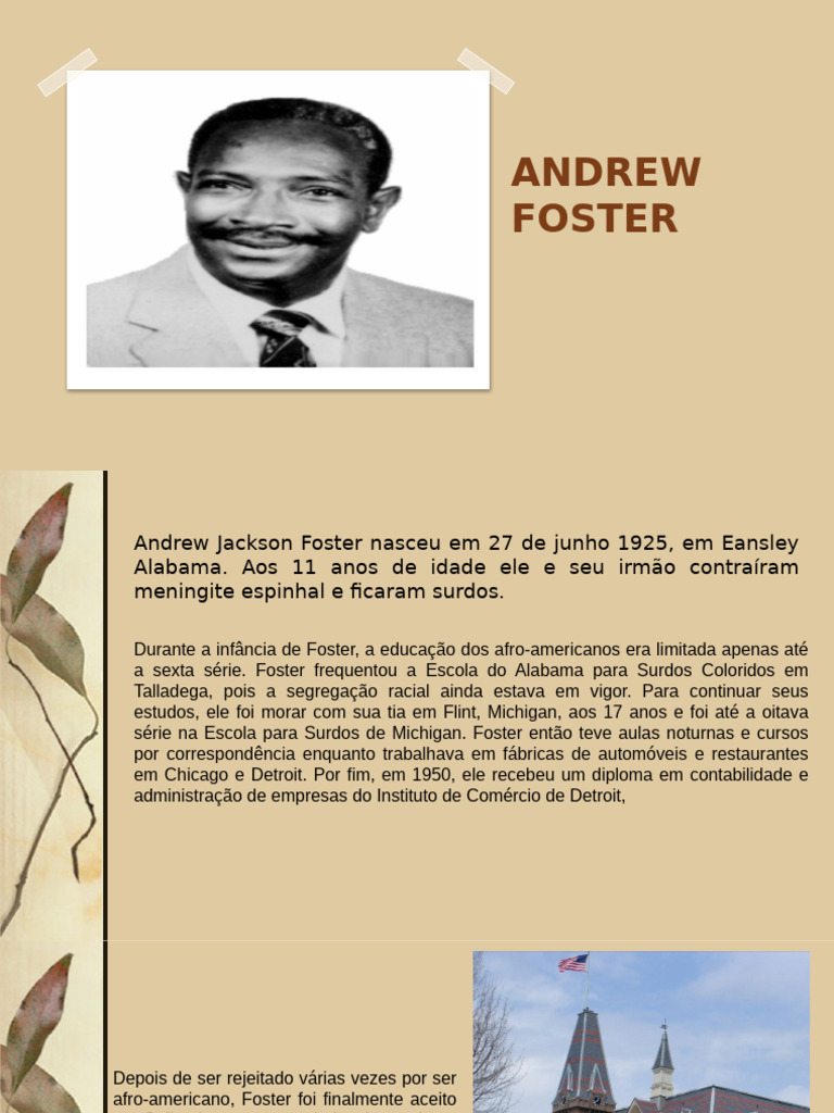Andrew Foster | PDF