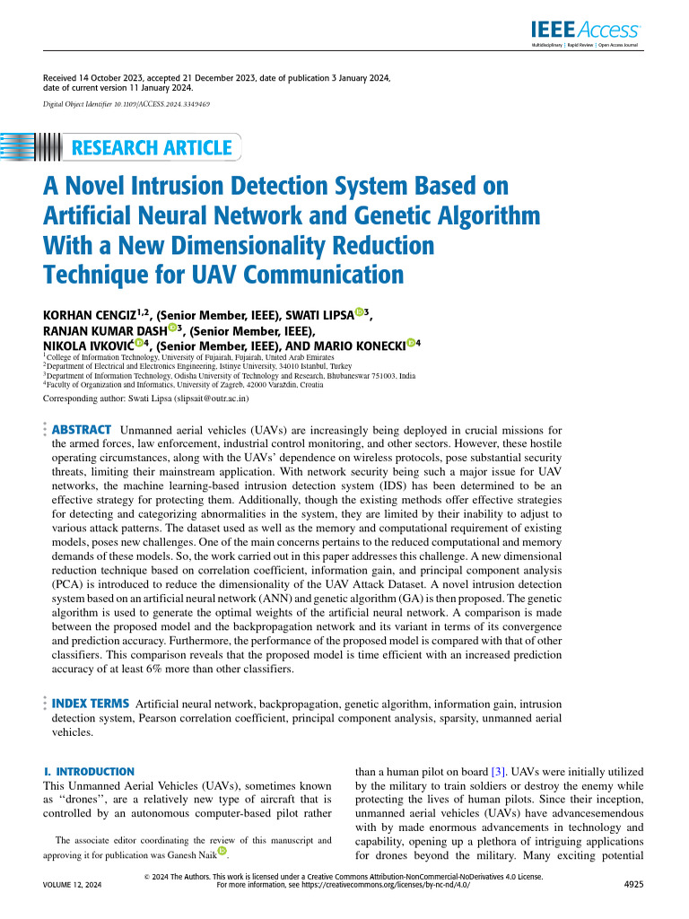 A Novel Intrusion Detection System Based On Artificial Neural Network And Genetic Algorithm With