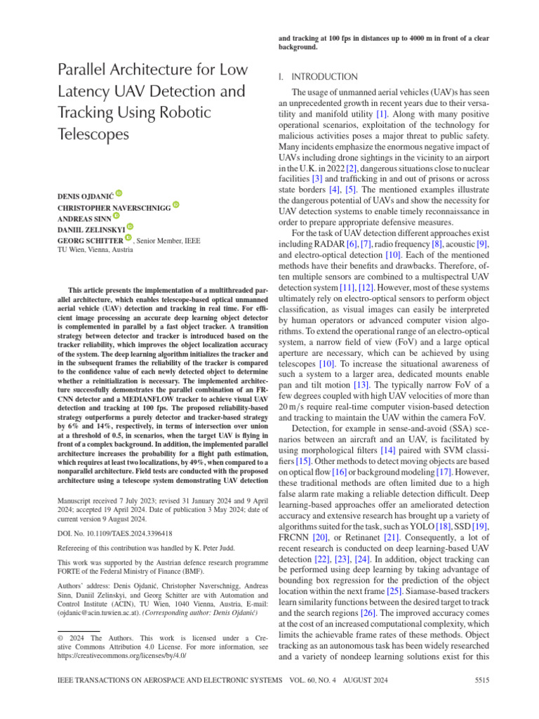 Parallel_Architecture_for_Low_Latency_UAV_Detection_and_Tracking_Using_Robotic_Telescopes | PDF