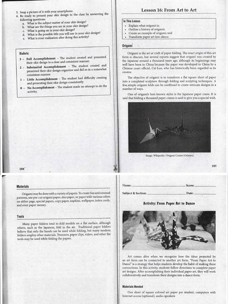 Copy of Art Appreciation 101 Onwards | PDF